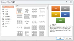 【パワーポイント】SmartArtってなに？簡単！早い！リストやピラミッド・手順などの図を作成しよう : ビジネスとIT活用に役立つ情報（株式会社アーティス）